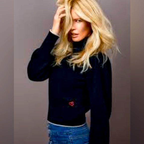 Claudia Schiffer Frame Sweater